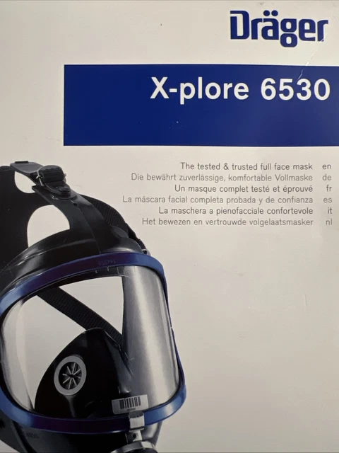 DRÄGER X-PLORE 6530 Vollmaske EUR 75,00 - PicClick DE