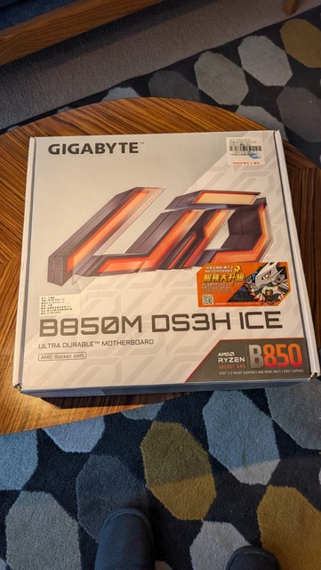 GIGABYTE B850M DS3H ICE AMD Motherboard (Read Description) £31.90 ...