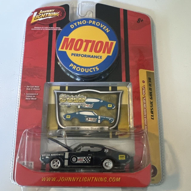 1968 BALDWIN MOTION Olds 442 Johnny Lightning Collection Or Classique 1 ...