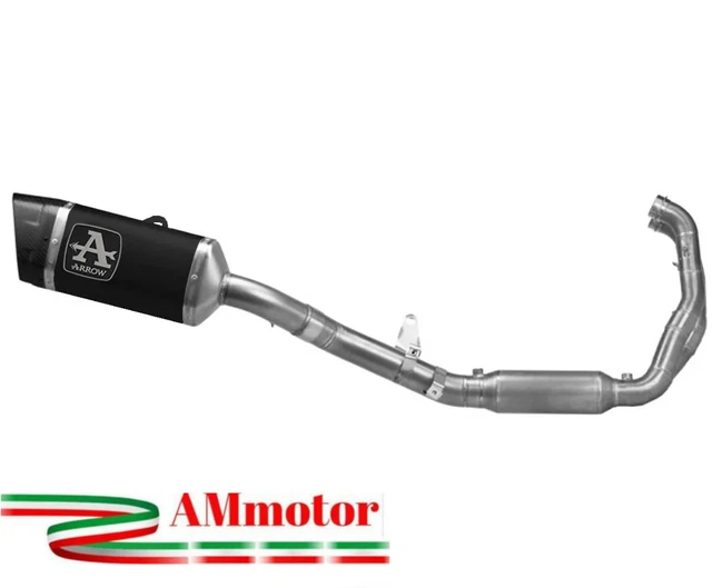 ECHAPPEMENT COMPLETE MOTO Aprilia RS 457 2025 Arrow Pista Titan Noir ...