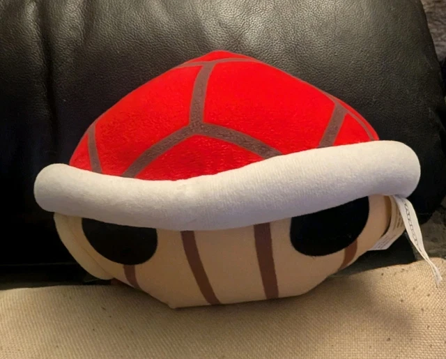 NINTENDO MARIO KART Red Shell Plush Toy 9" $29.00 - PicClick AU