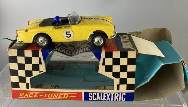 SCALEXTRIC #C83 SUNBEAM Tiger #5 Racing Car Sold As Spares Repairs ...