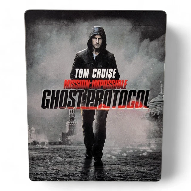 MISSION: IMPOSSIBLE: GHOST Protocol Blu-ray Steelbook Limited Region B ...