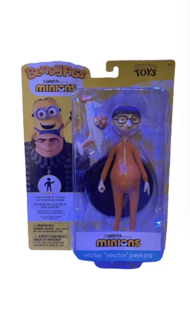 BENDYFIGS UNIVERSAL STUDIOS les Minions Victor Vector Perkins Figurine ... BENDYFIGS UNIVERSAL STUDIOS les Minions Victor Vector Perkins Figurine ...