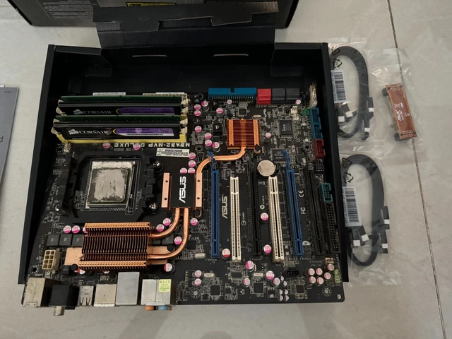 ASUS M3A32 MVP Deluxe Motherboard £9.00 - PicClick UK