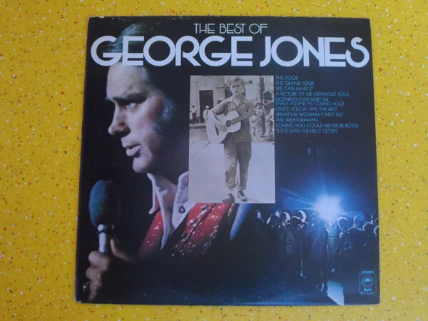 GEORGE JONES - The Best Of George Jones - disque vinyle d'occasion ...
