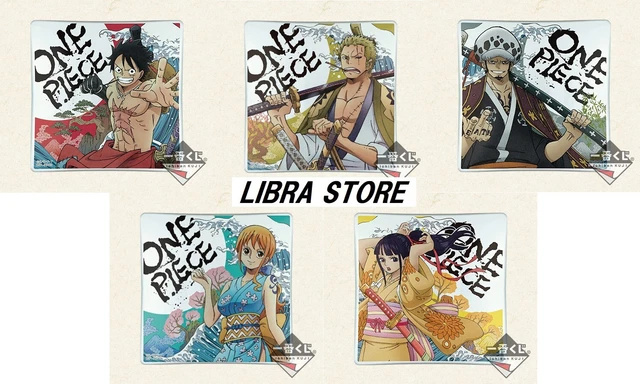 ONE PIECE ICHIBAN Kuji 2019 Wano Kuni vol.1 Verre Plaque Tout Set 5 ...