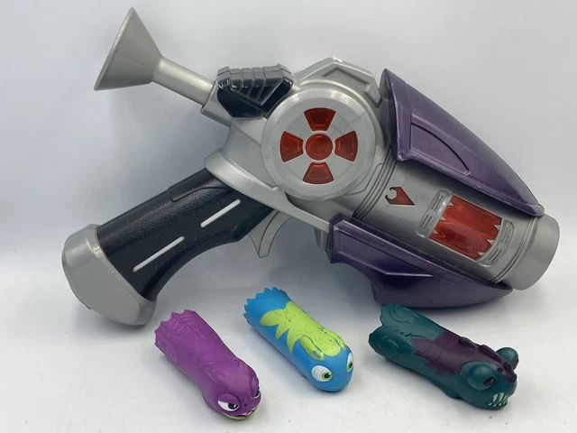 2013 JAKKS SLUGTERRA BLASTER Officiel DR. BLAKK 2.0 + 3 SLUGS Munitions ...
