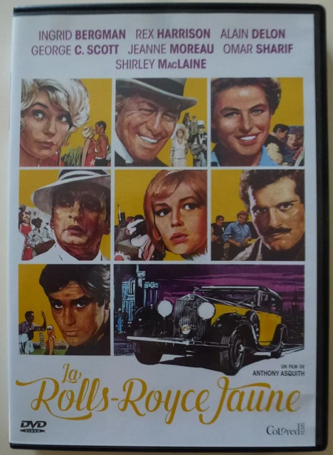 LA ROLLS-ROYCE JAUNE Bergman Harrison Delon Sharif 1964 DVD Occasion ...