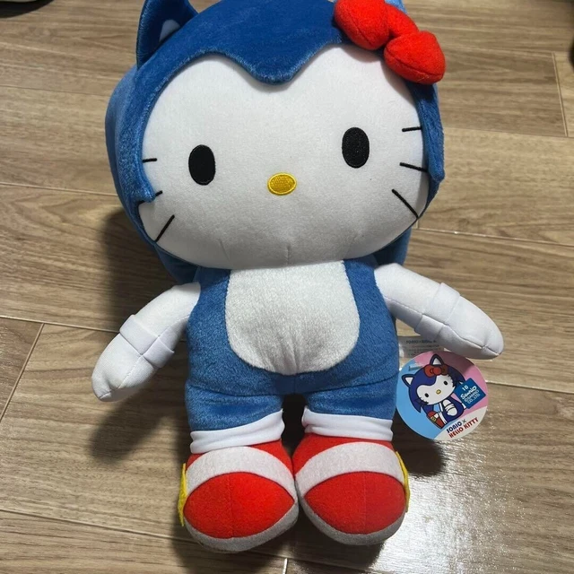 SONIC THE HEDGEHOG HELLO KITTY Special Plush Doll SEGA Sanrio Limited ...