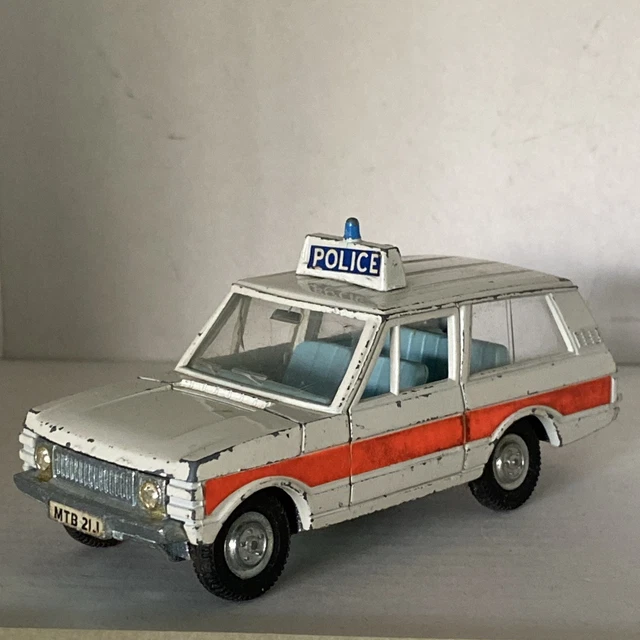 DINKY 254 - Police Livery Range Rover - Opening Doors, Bonnet & Boot ...