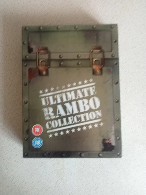 RAMBO ULTIMATE COLLECTION DVD Box Set 1-4 Rated 18 £4.88 - PicClick UK