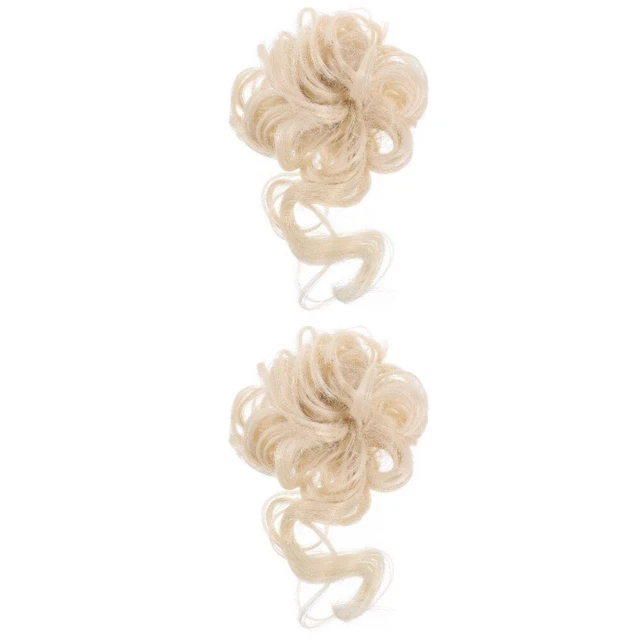 2 COUNT CHEMICAL Fiber High Temperature Yarn Elastic Beard Hair Tie ...