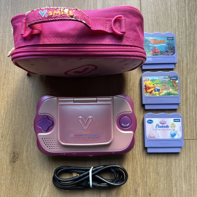 VTECH V.SMILE HANDHELD Pocket + Games £47.52 - PicClick UK