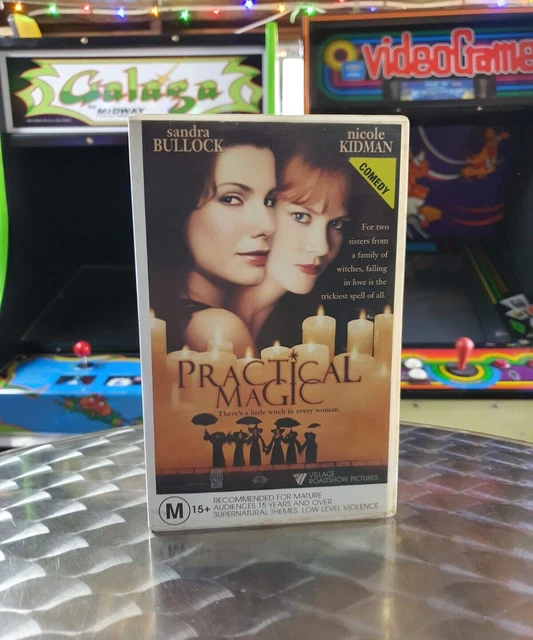 PRACTICAL MAGIC - Sandra Bullock - VHS Movie Video Tape - Big Box Ex Rental £5.27 - PicClick UK