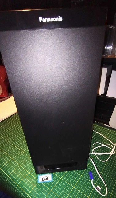 PANASONIC SUBWOOFER HOME cinema type speaker SB-HW490 - black - 200w £7 ...