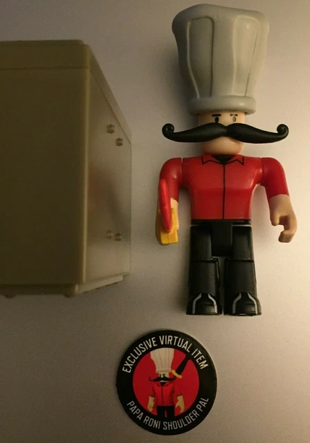 ROBLOX SERIES 10 SURVIVE THE KILLER: PAPA RONI Figure w/ SHOULDER PAL ...