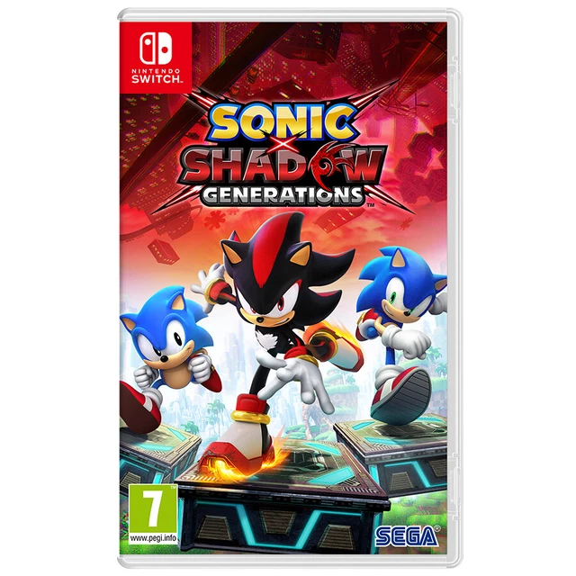 SONIC X SHADOW Generations Switch (Sp ) (207818) EUR 57,50 - PicClick FR