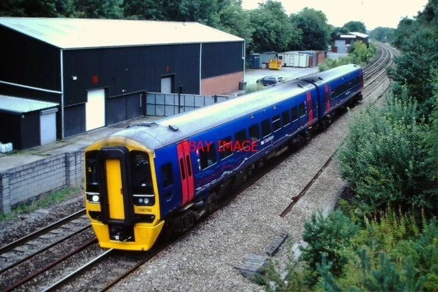 PHOTO CLASS 158 Sprinter Express 2-Car Dmu No 158 766 Passing Coalpit ...