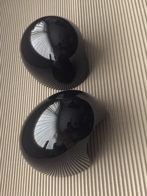 UNMARKED GLOSS BLACK Genuine Bmw Mini Door Mirror Covers Cap F54 F55 ...