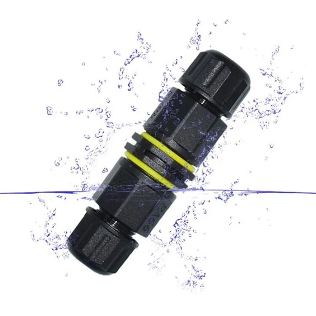 CONNECTOR 3 PIN 2 Way Cable Terminal Adapter Wire Connector LED Light ...