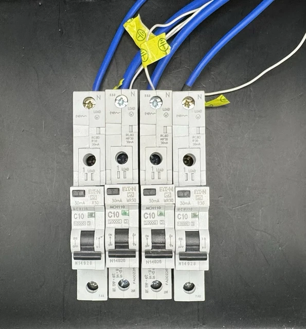 MEM EATON RCBO 10 Amp 30mA Type C 10A POD Memshield 2 C10 £52.72 ...