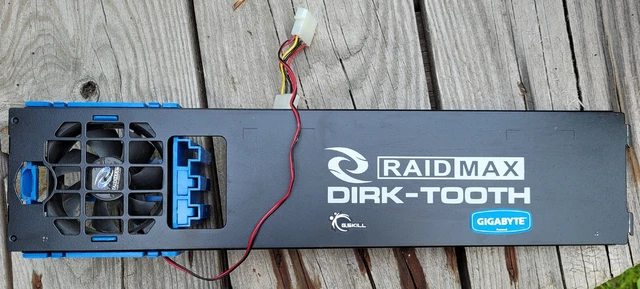 RAIDMAX SMILODON DIRK-TOOTH Fan Bar For Gaming Computer PC Tower Case ...