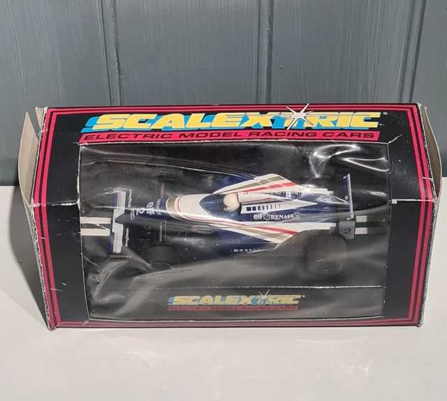 SCALEXTRIC C.227 WILLIAMS Renault FW15C No.2 Electric Model Slot Car ...