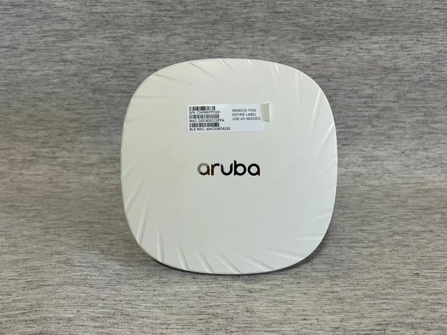ARUBA AP-505 RW Unified AP Wi-Fi 6 802.11ax 2x2 MIMO Dual Radio PoE ...