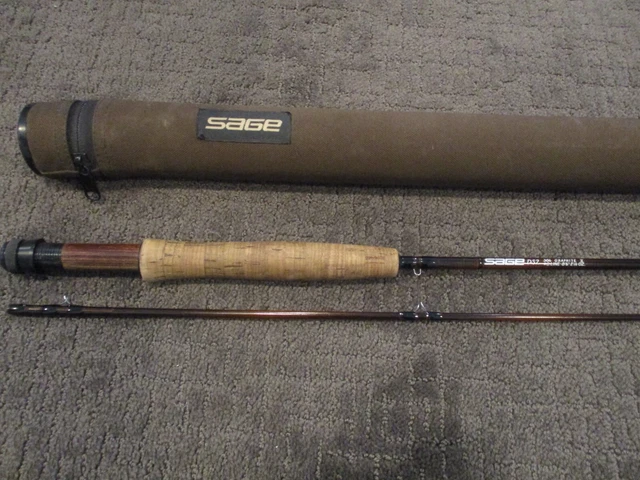 SAGE 3WT LINE weight Graphite II DS2 386 2-Piece 8'6" Fly Fishing Rod ...