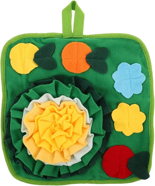 SMALL ANIMAL SNIFFING Pad 13.6 Inch Soft Foraging Mat Slow Feeder ...