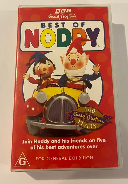 NODDY - BEST OF NODDY - Enid Blyton - VHS VIDEO TAPE BBC 1997 - Free ...