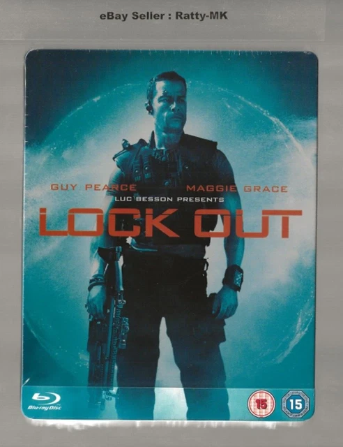 LOCK OUT - Uk Exclusive Blu Ray Steelbook - New & Sealed (Read ...