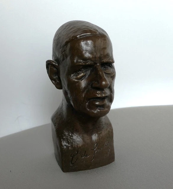 BUSTE DE CHARLES de Gaulle de Gudmar Olovson 1990 EUR 40,00 - PicClick FR