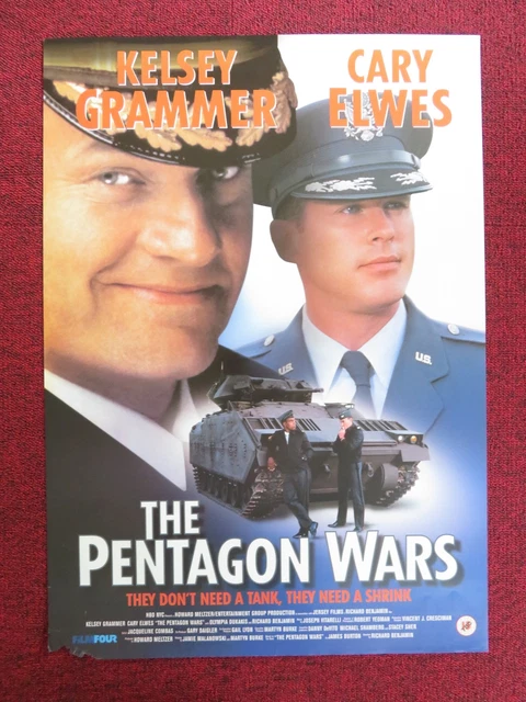 THE PENTAGON WARS Vhs Video Poster Kelsey Grammer Cary Elwes 1998 £13. ...