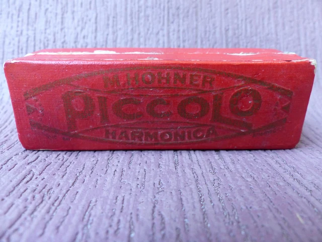 MINI HARMONICA PICCOLO Allemand WW2 Original Hohner ART POPULAIRE EUR ...