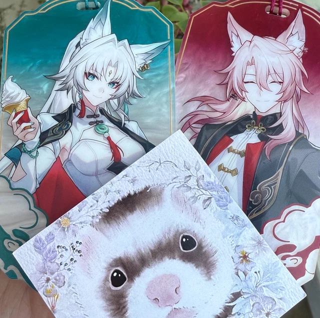 HONKAI: STAR RAIL HSR X KFC Collab Acrylic Chinese Charm Feixiao ...