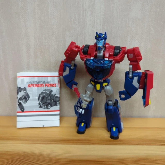TRANSFORMERS ANIMADO OPTIMUS Prime Cybertron Modo Coleccionable Usado ...