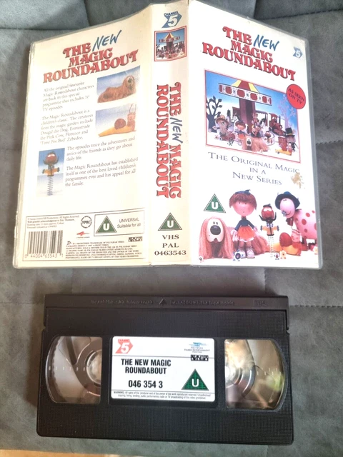THE MAGIC ROUNDABOUT The New Magic Roundabout (Animated) (VHS, 1997) £9 ...