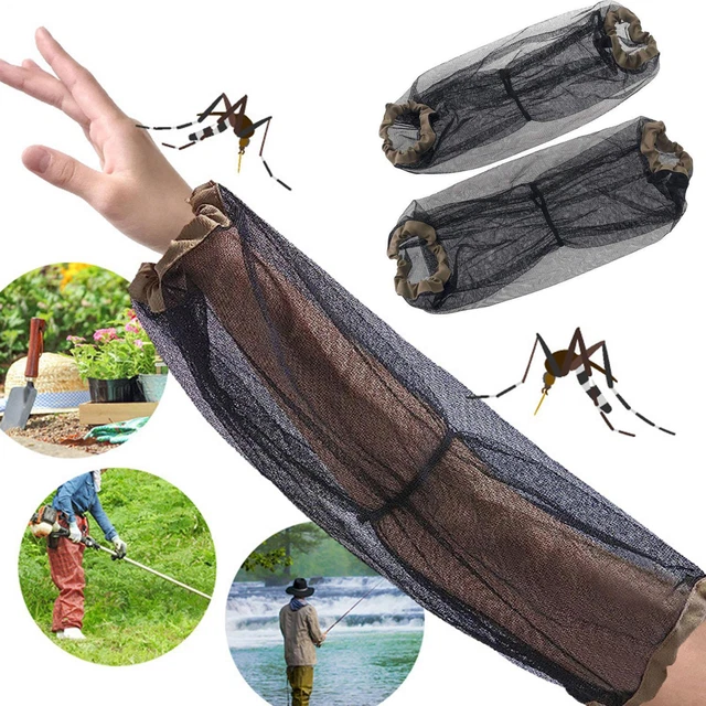 ARM SLEEVES MOSQUITO Prevention Net Outdoor Anti-bug Sleeves Fishing ...
