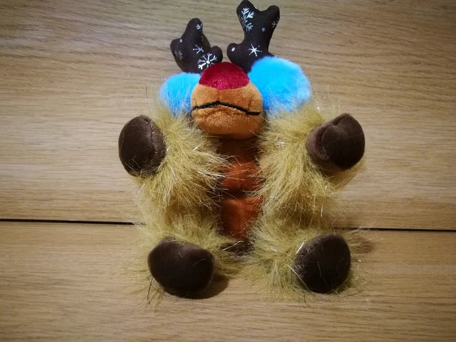 TESCO CHILLY AND friends ralph the reindeer small soft cuddly toy with ...