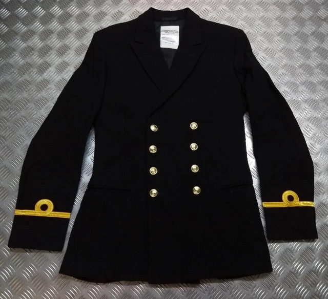 RN NO5 VESTE Sub Lieutenant Manchette Ruban Insignes British Naval ...