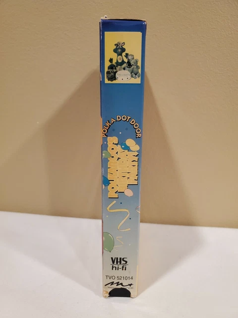 VINTAGE VHS POLKA Dot Door Polkaroo's Birthday Party Video Tape ...