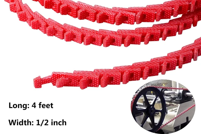 8FT POWER TWIST V-Belt 1/2-Inch X 4 Feet a Type, Adjustable Link V ...