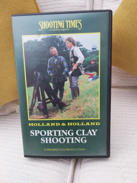SHOOTING TIMES HOLLAND & Holland Sporting Clay Shooting VHS Video Tape ...