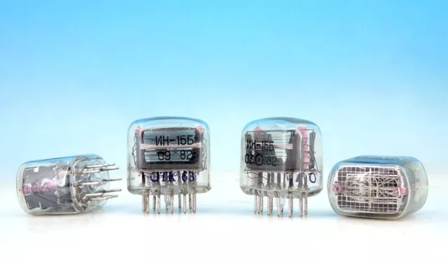 2 X IN-15B/ IN-15 SYMBOLS NIXIE Indicator Clock Watch TUBE IN-15A £3.28 ...