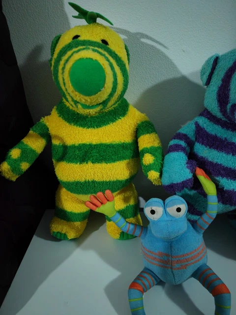 THE FIMBLES SOFT Toys 2002 - Florrie, Fimbo, Baby Pom, Rockit & Bessie ...