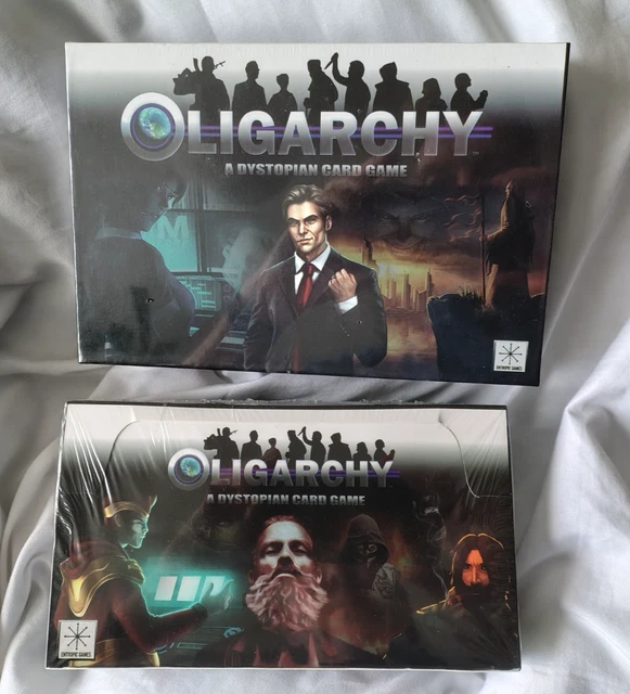 RARE OLIGARCHY A Dystopian Card Game & Booster Pack Set - New / Sealed ...