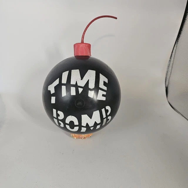 VINTAGE MILTON BRADLEY Time Bomb Wind-Up Game Toy - Working - No Box ...