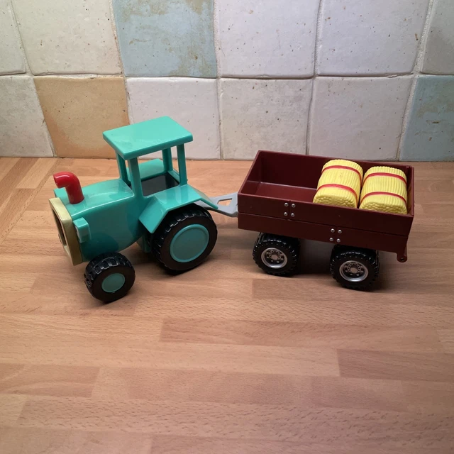 BOB THE BUILDER Travis Tractor With Trailer. Cbeebies £14.65 - PicClick UK